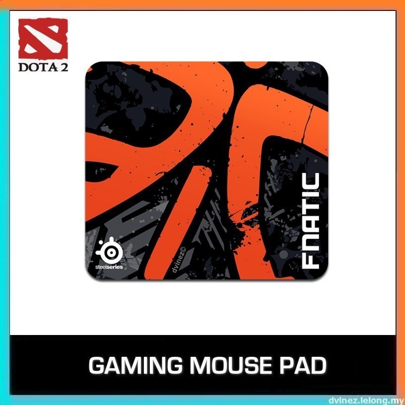 Dota 2 Series Fnatic Large Gaming Mousepad Computer Desk Cloth Speed ...