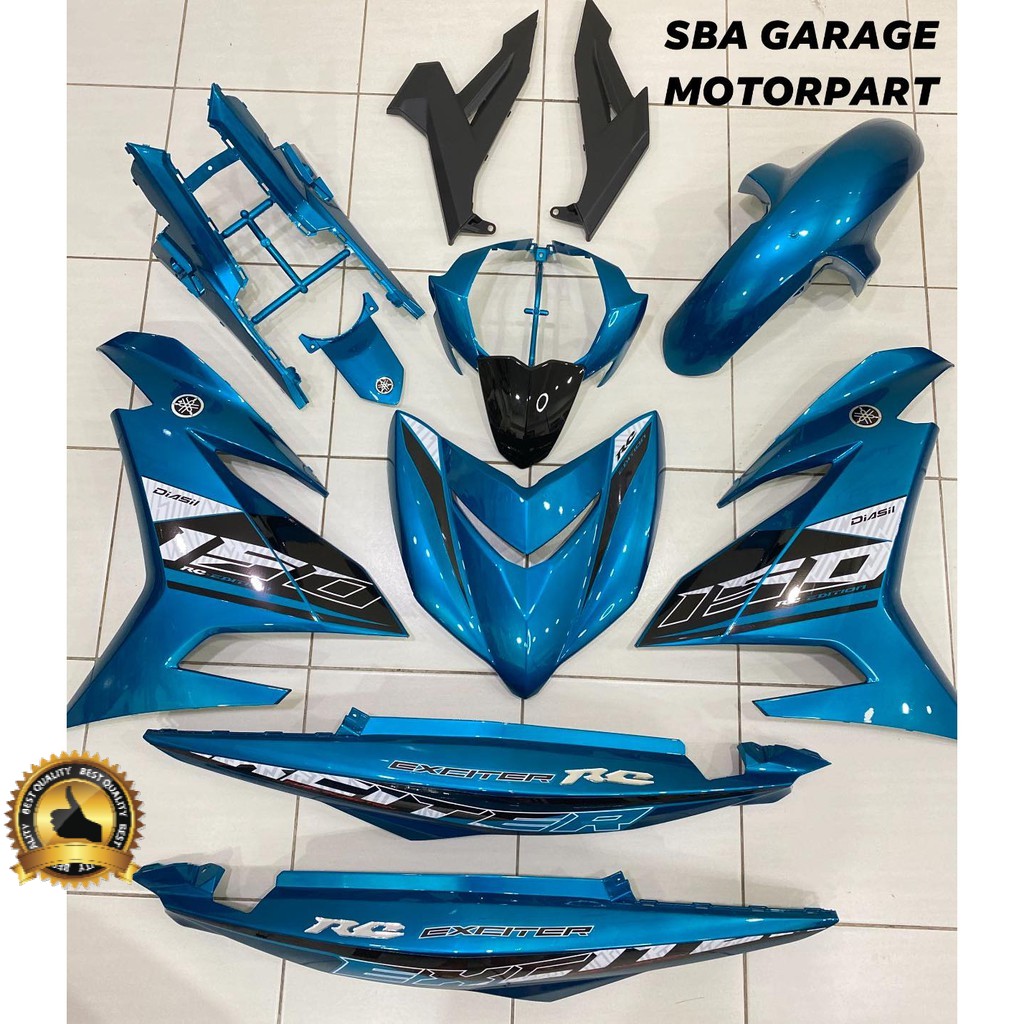 Y15 Ysuku V1 V2 CYAN CM6 LIMITED STRIPE TANAM CLEAR - Coverset OEM ...