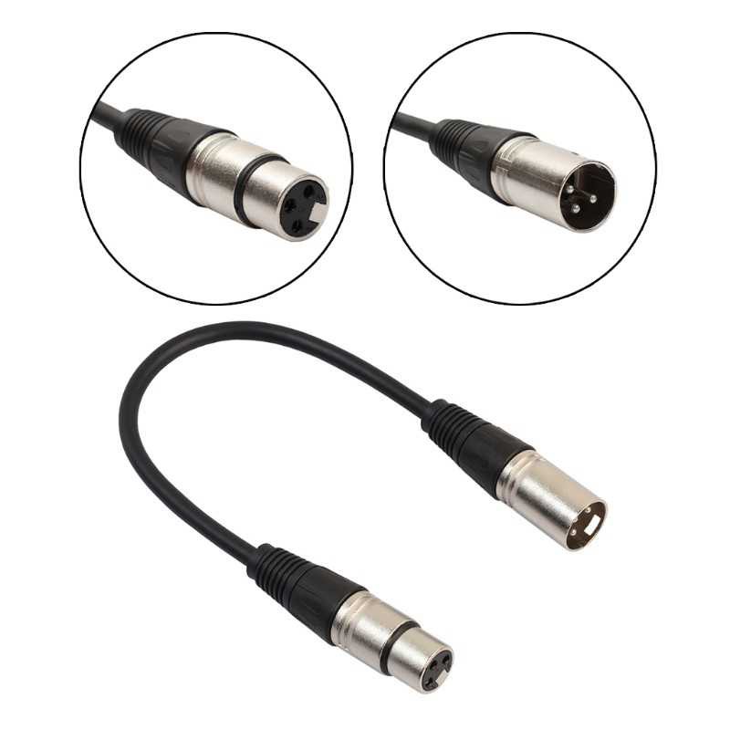 Mic cable, mixer cable, cable length 50cm-2 meters, canon male to canon ...