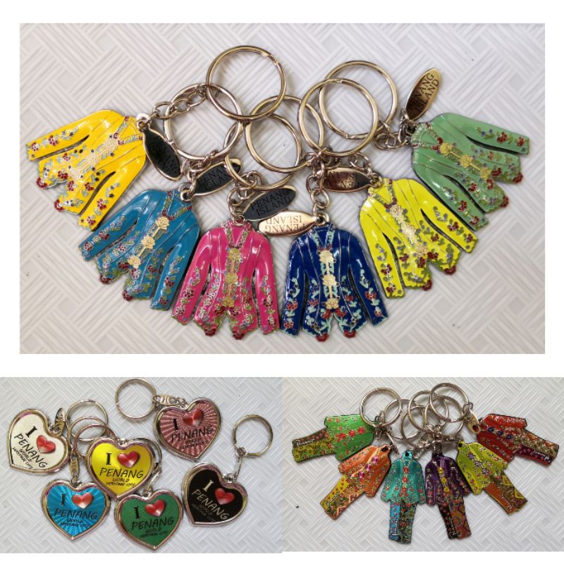 Penang | KL | Kebaya | MALAYSIA | KLCC KeyChain Collection ~ Come in ...
