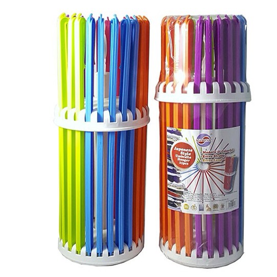 Maxonic Umbrella Cloth Hanger 25pcs (Colourful) | Shopee Malaysia