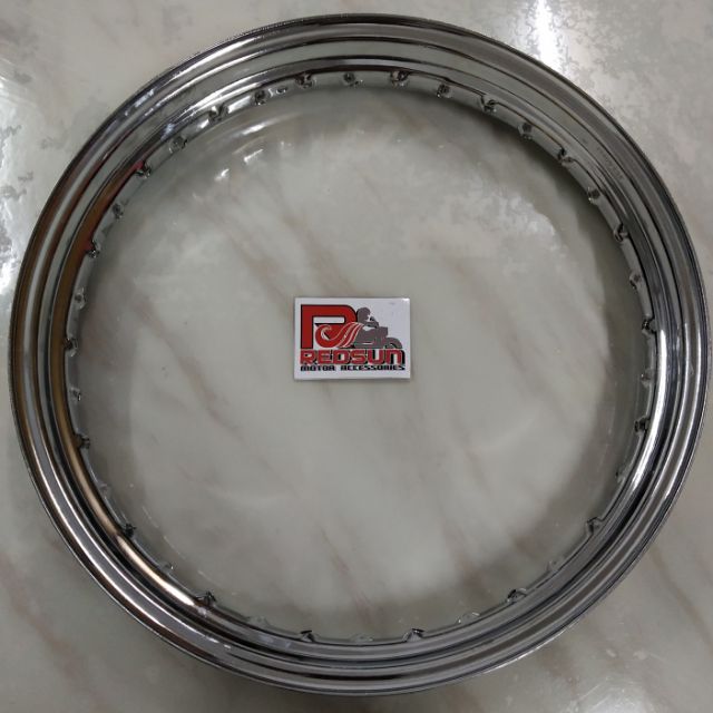 Street Cub/Chopper/Bobber/Cafe Racer/Tracker Motorcycle Rim Besi 2.5x17 ...