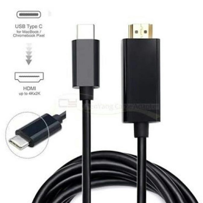 Galaxy Smartphone HP Cable to LCD LED TV - USB Type C to HDMI | Shopee ...