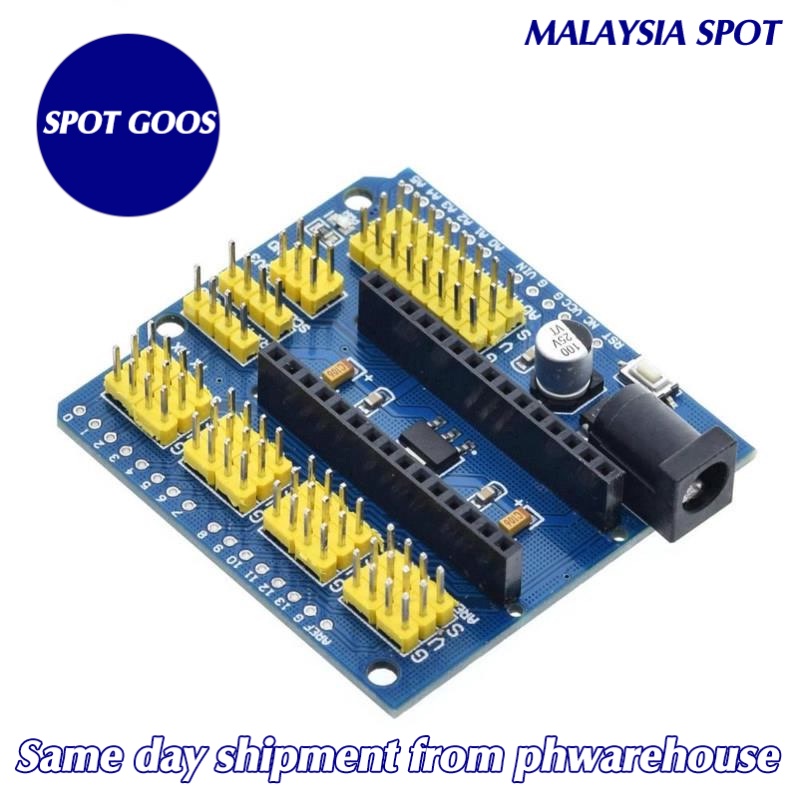 NANO V3.0 Adapter Prototype Shield and UNO multi-purpose expansion board FOR arduino | Shopee ...