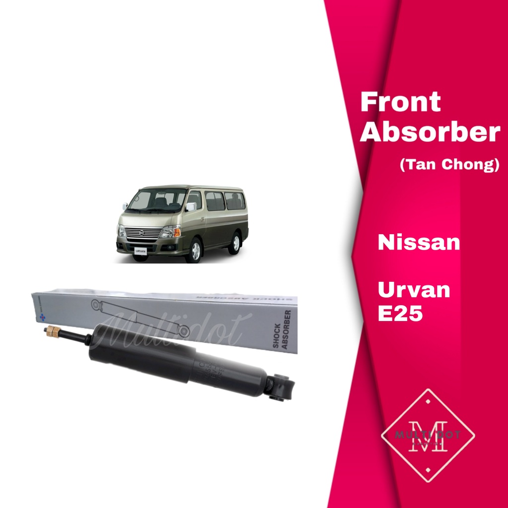 Nissan Front Absorber Set (2pcs) (Tan Chong) AUTOPLUS Urvan E25 E6110 ...