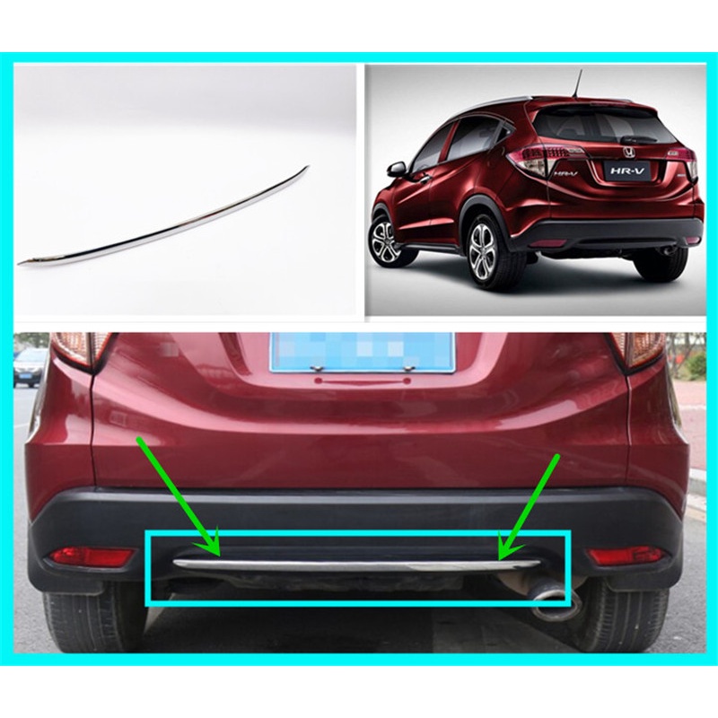 Honda HRV H-RV 2013-2017 Rear Bumper Grille Lining Lower Strip ABS ...