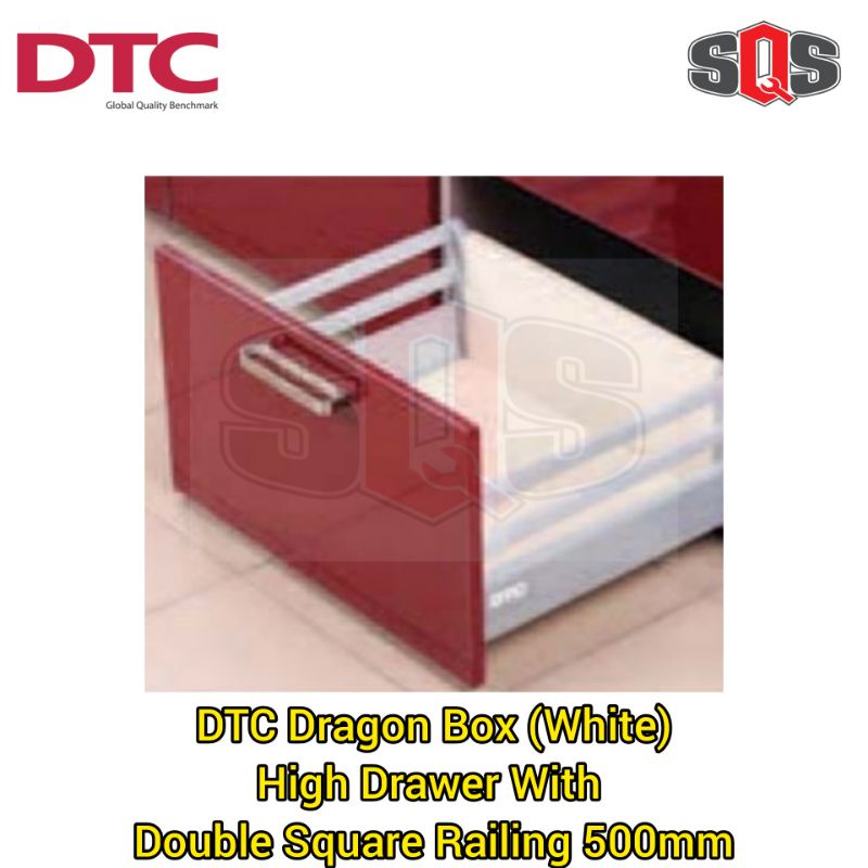 DTC Dragon Box High Drawer With Double Railing 500mm | Shopee Malaysia