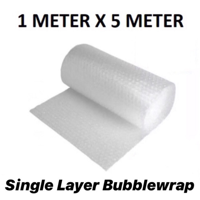 Single Layer Bubble Wrap (1m x 5m) | Shopee Malaysia