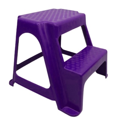 Heavy Duty Plastic Step Chair Ladder / 2 Tier Stair / Tangga Plastik ...