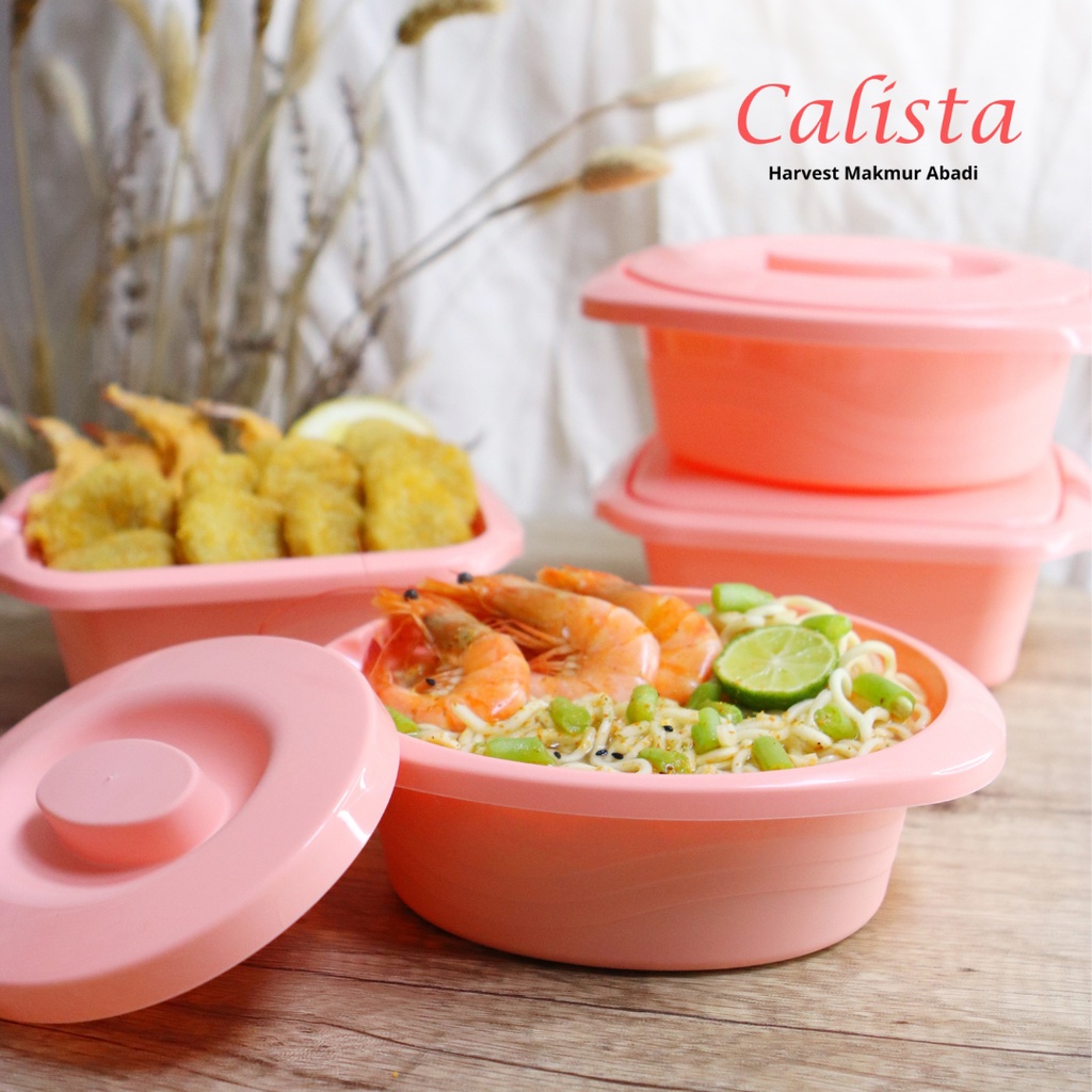 Calista Food Serving Place 2 Pcs/ 4 Pcs/ 6 Pcs - Lotus Oval | Shopee ...
