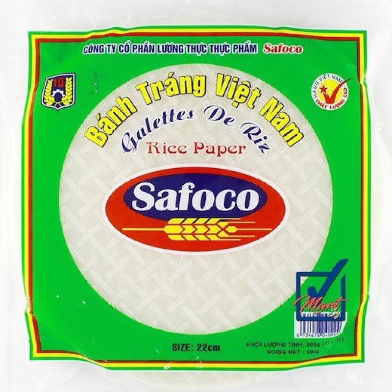 Safoco Vietnam Rice Paper 300g (1 carton 20pack) - Bánh Tráng Việt Nam ...