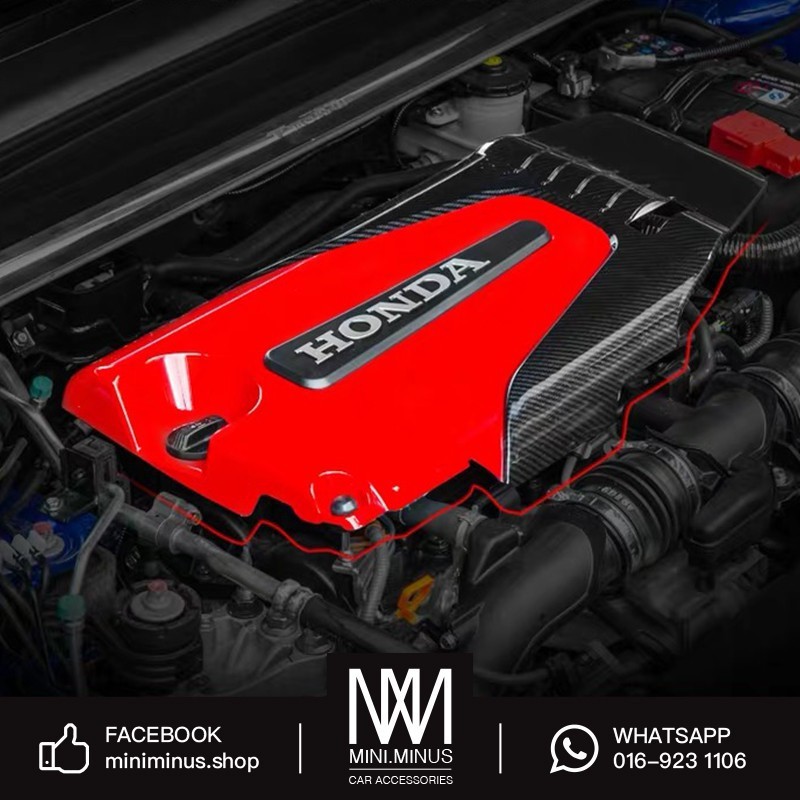 Honda Civic FC Turbo Engine Cover | Shopee Malaysia