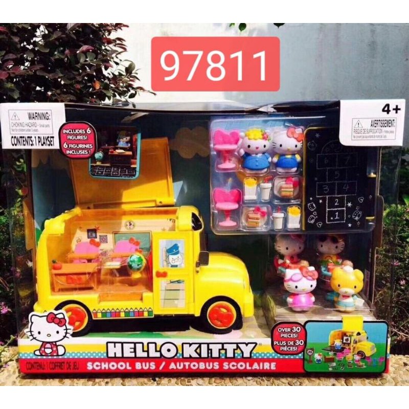 97811 JADA HELLO KITTY SCHOOL BUS | Shopee Malaysia