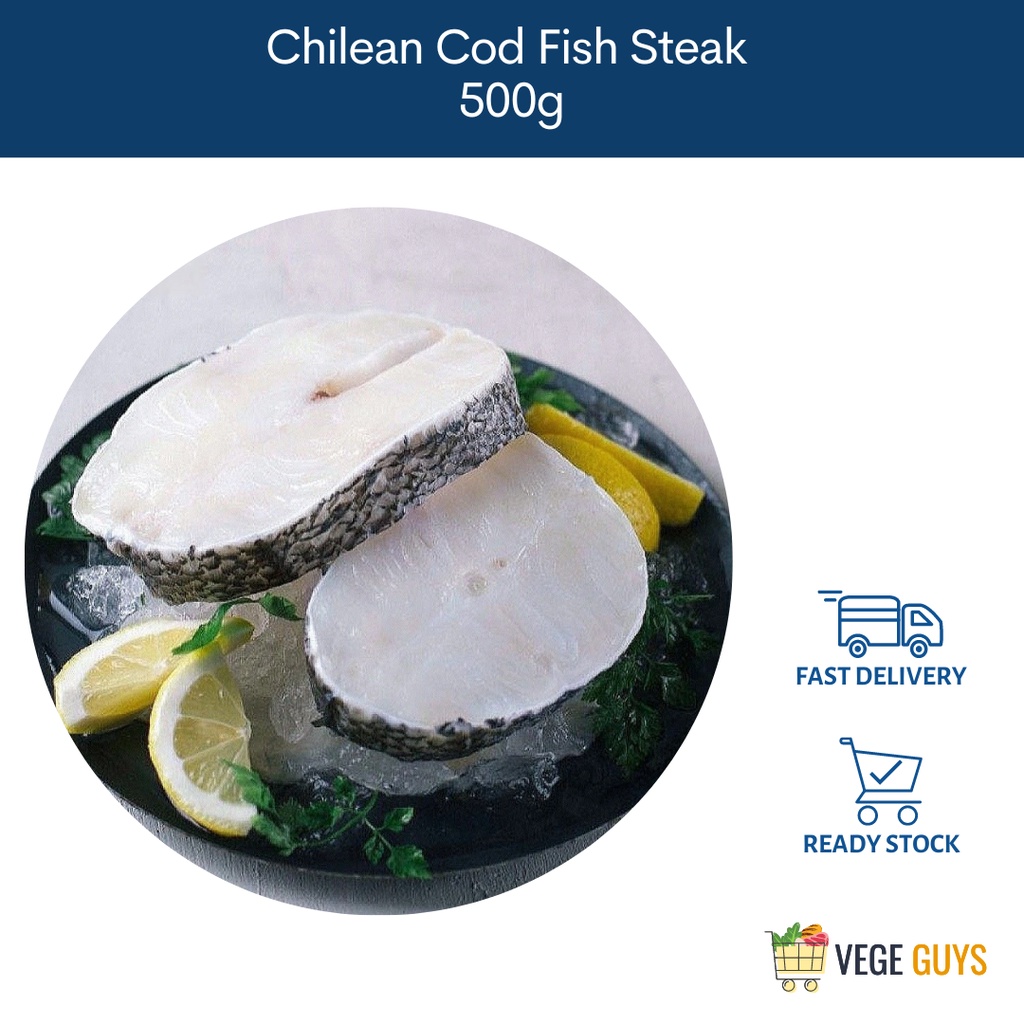 Chilean Cod Fish Steak 智利鳕鱼片 | Shopee Malaysia