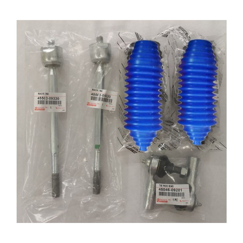 CS Tie Rod End+Rack End+Steering Boot Cover (Toyota Oem) for Toyota ...