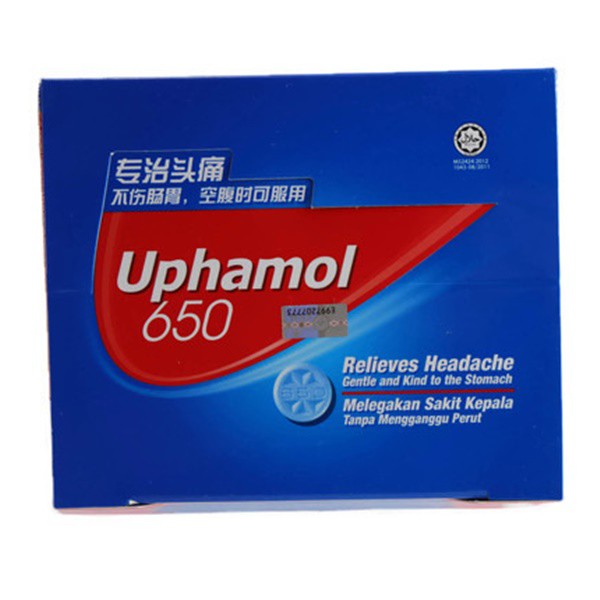 Uphamol Paracetamol Tab 650mg 10's | Shopee Malaysia
