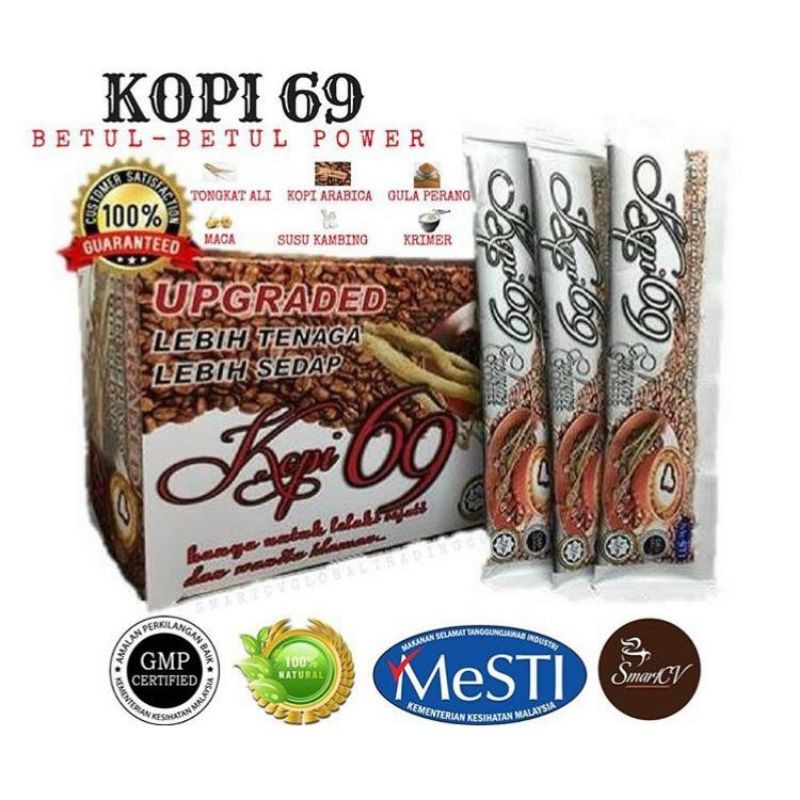 🔥Ready Stock🔥Kopi 69 Original HQ (12Sachet) | Shopee Malaysia