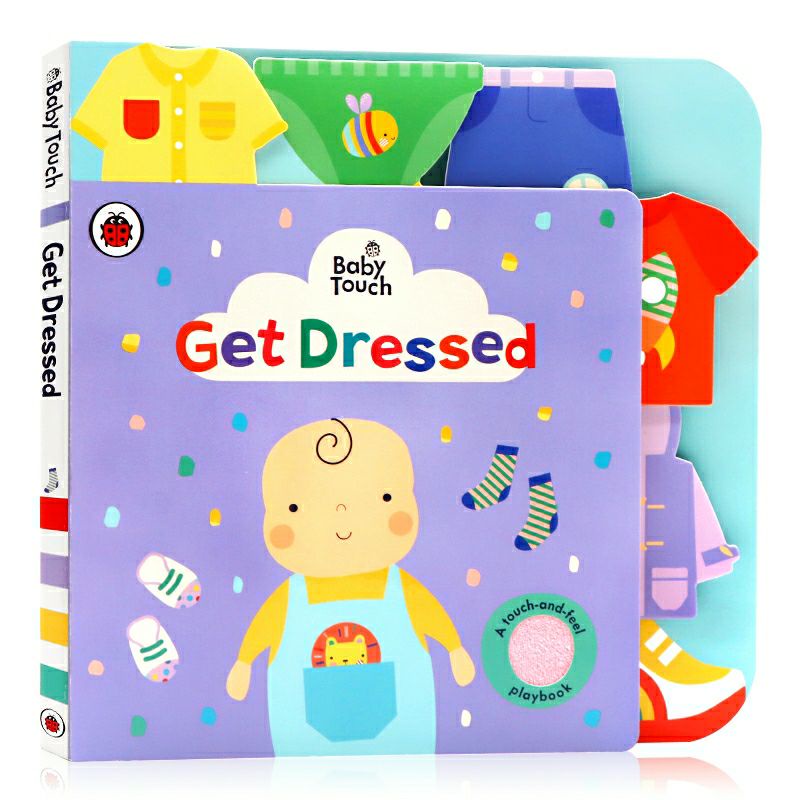100% original Ladybird baby touch series: Playbook Peekaboo Tummy time ...