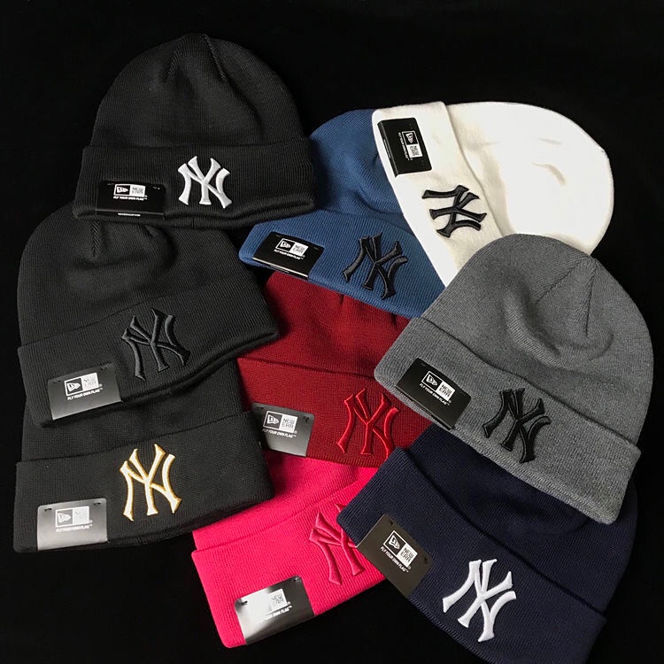 🇲🇾 Ready Stock High Quality Hip Hop Unisex Knitted Beanie Hat snow cap ...