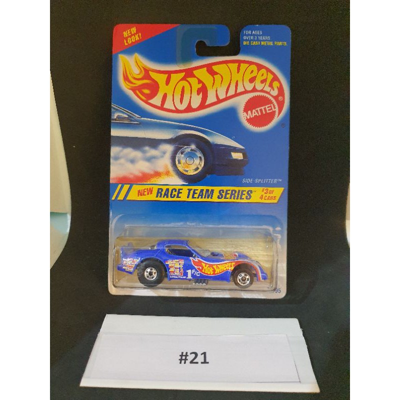 HOT WHEELS BLUE SIDE-SPLITTER - HOT WHEELS TAMPO - NON MINT BLISTER ...