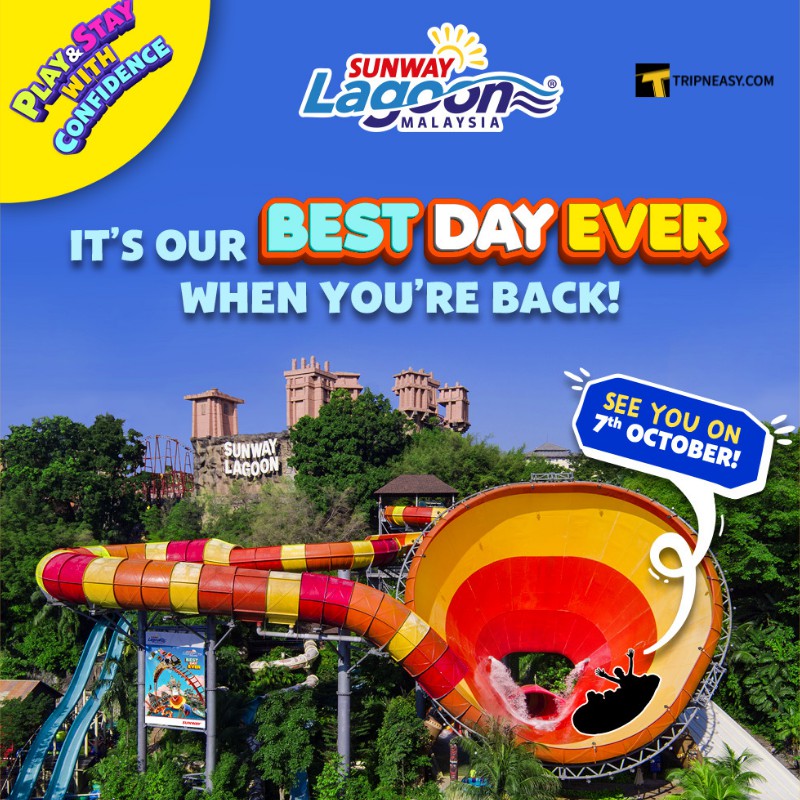 Tripneasy Sunway Lagoon Theme Park + Express Lane Pass | Shopee Malaysia