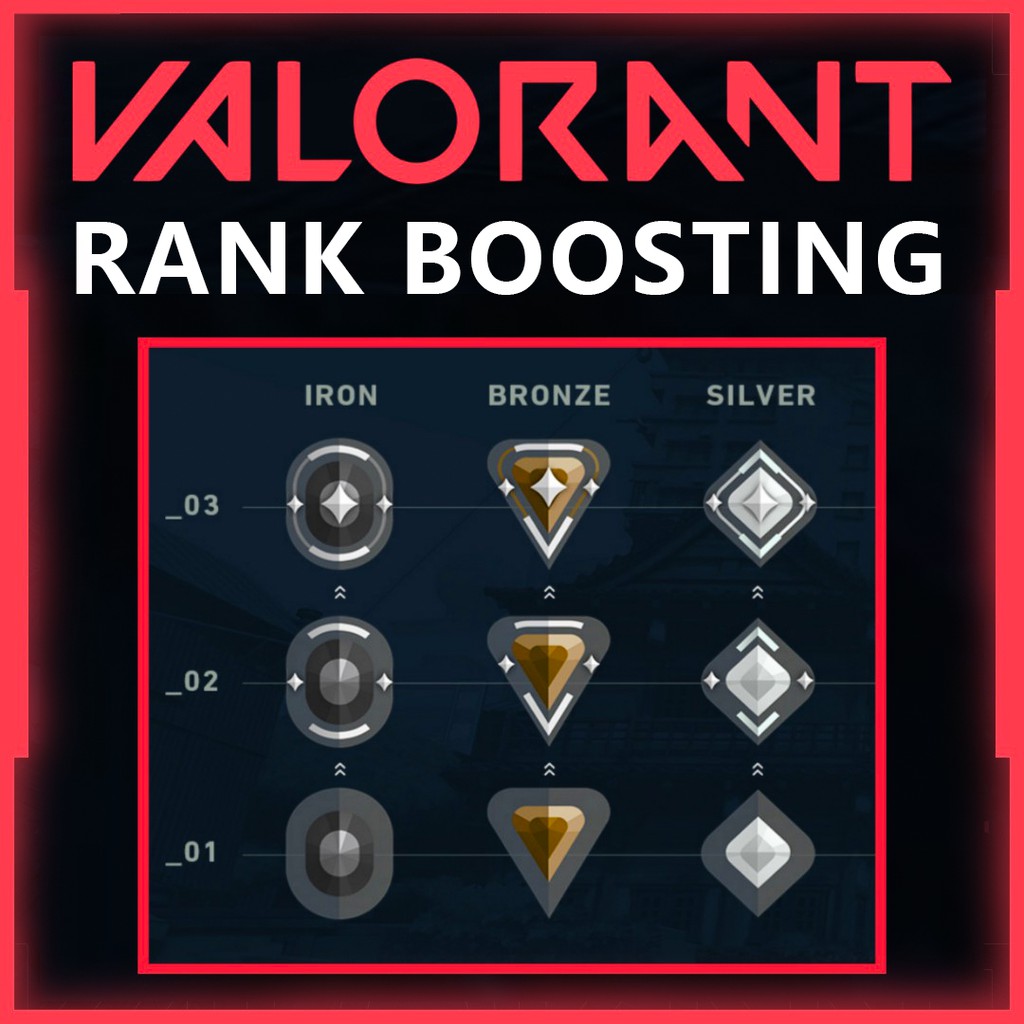Valorant Rank Boosting🔥Rank Boost🔥1 Day(SG Server)特戰英豪代打 | Shopee Malaysia