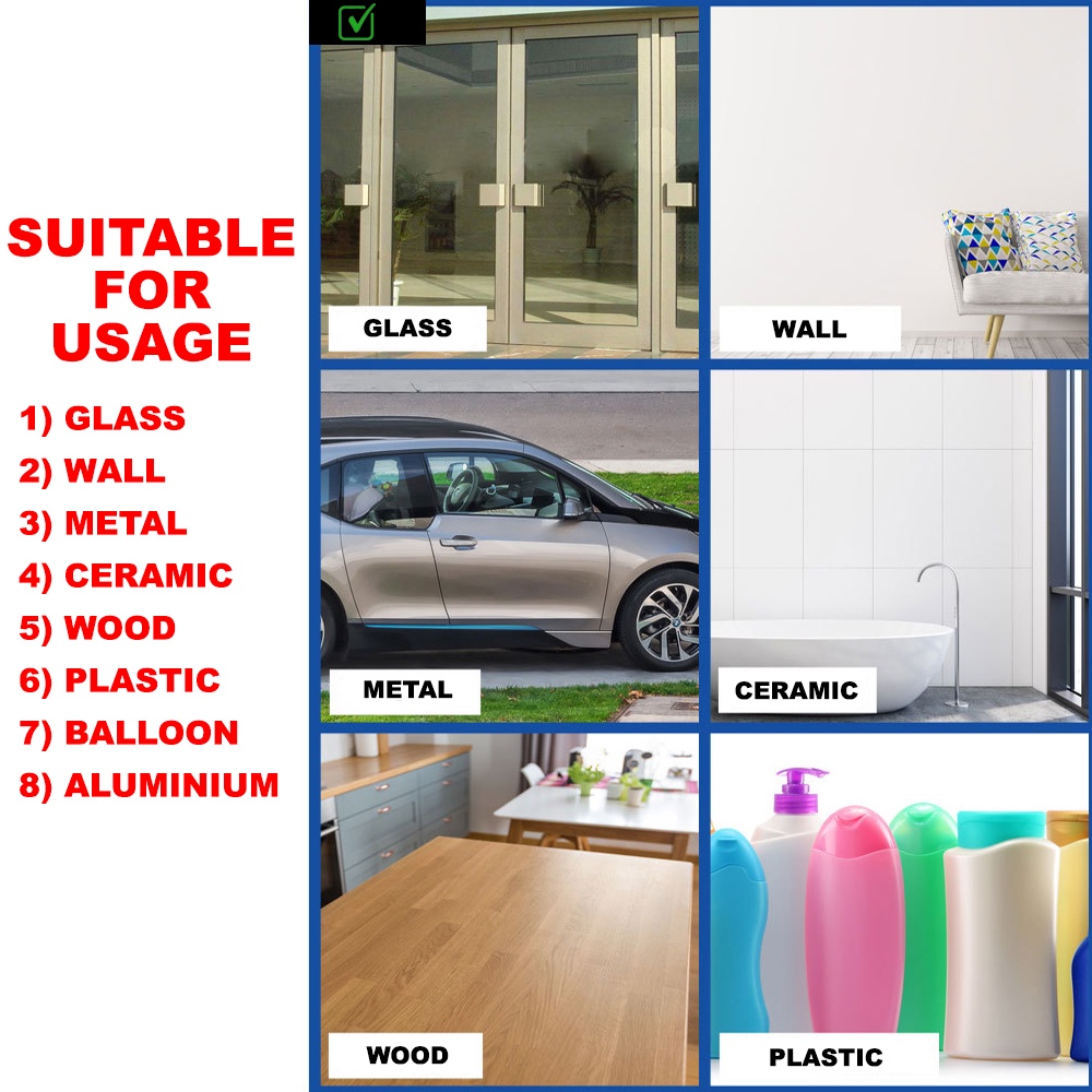 PVC PREMIUM CHROME STICKER PELEKAT BELON PVC WATERPROOF VINYL STICKER ...