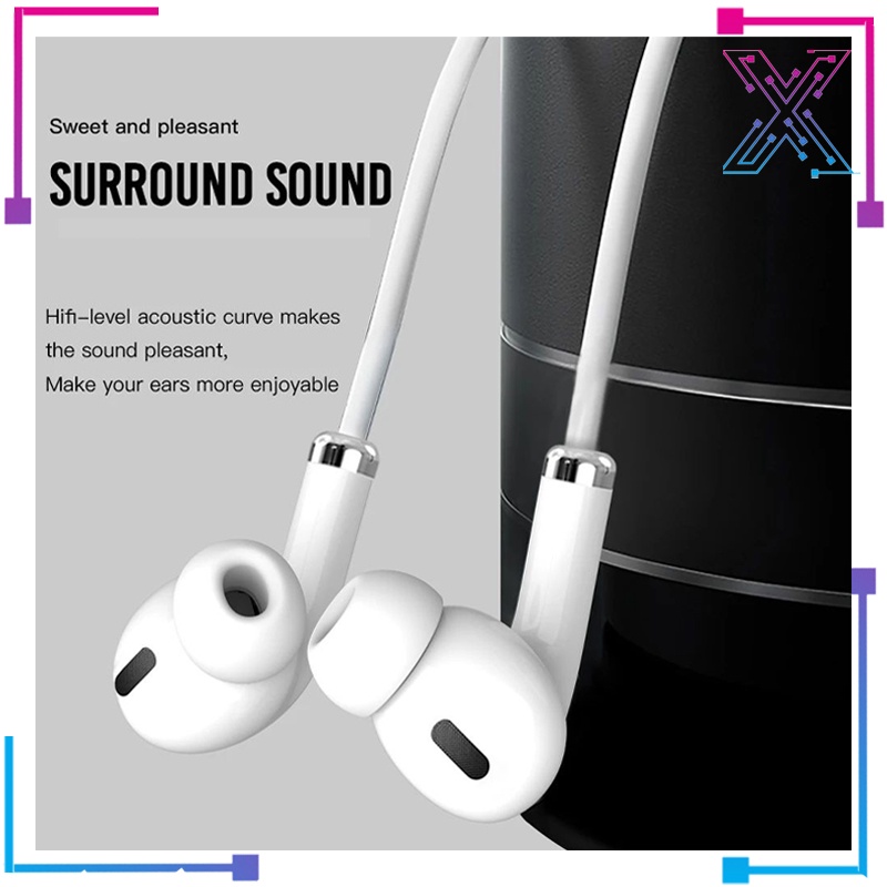 Xo Ep22 Music Earphone Headphone Headset With Microphone Mic Volume ...