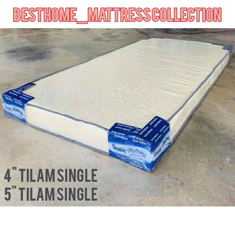 TILAM BUJANG SINGLE MATTRESS HI-DENSITY FOAM TILAM MURAH - READY STOCK ...