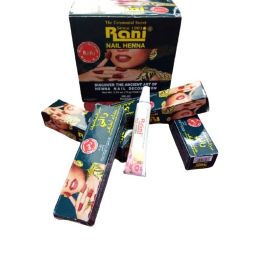 Inai Sah solat mesra wudhuk Simple Tube/ Nail Henna Rani Decoration ...