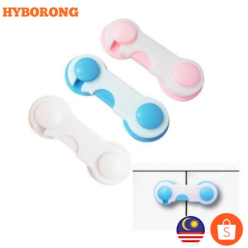 Multi-function Child Baby Double Open Drawer Security Lock | Shopee ...