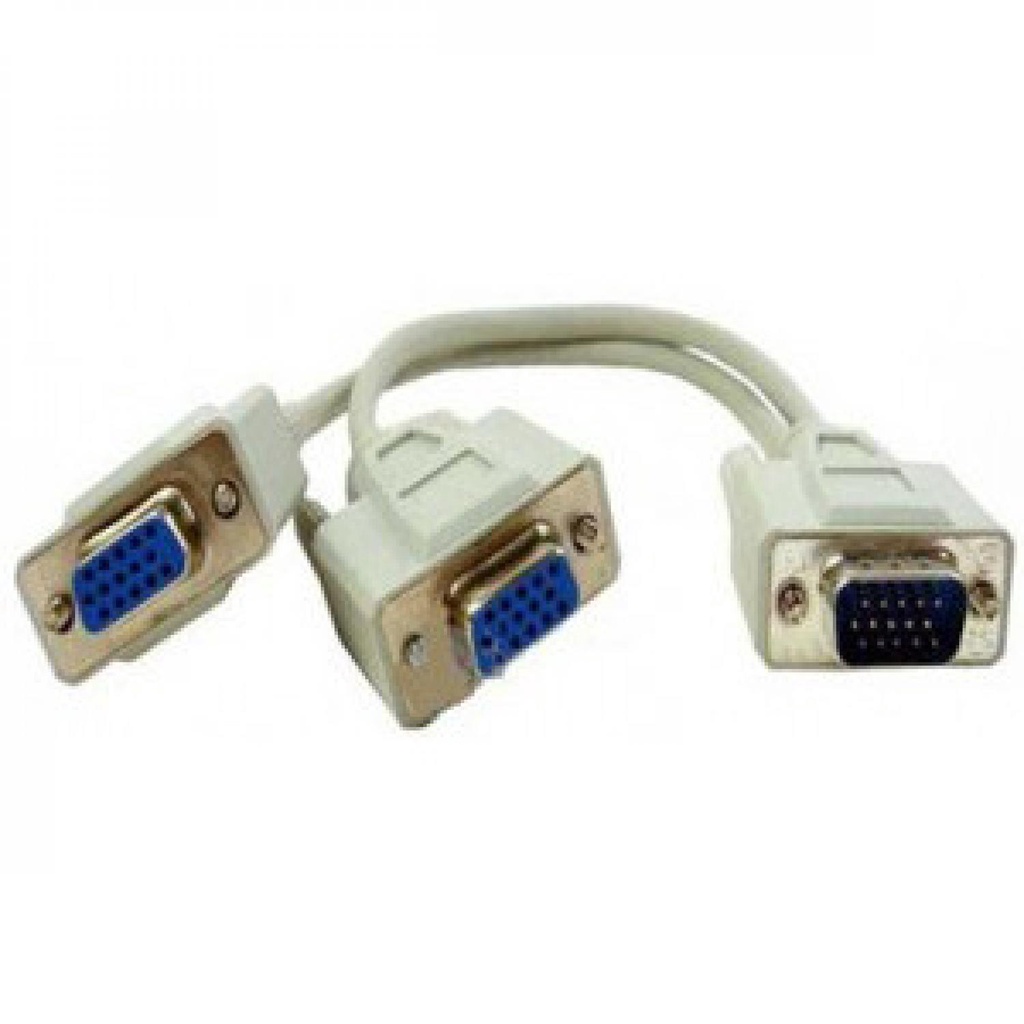 Vga Y Cable Branch VGA To 2 VGA Model CB2584 | Shopee Malaysia