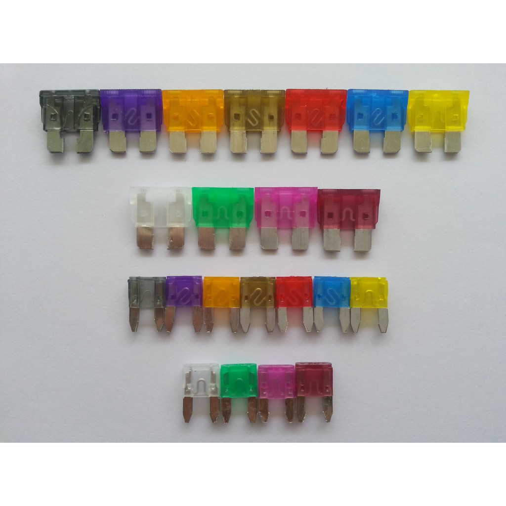 [10PCS] Fius Motor Motorsikal Lori Mini Fuse Motorcycle Car Lorry Vehicle 1A 2A 3A 5A 7.5A 10A ...