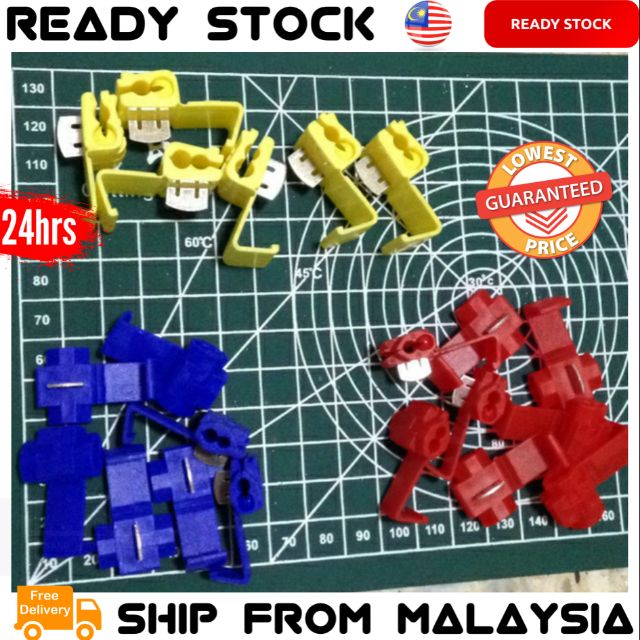 1 Pack 12/24v Wire connectors parallel end to tap no splice Wires ...