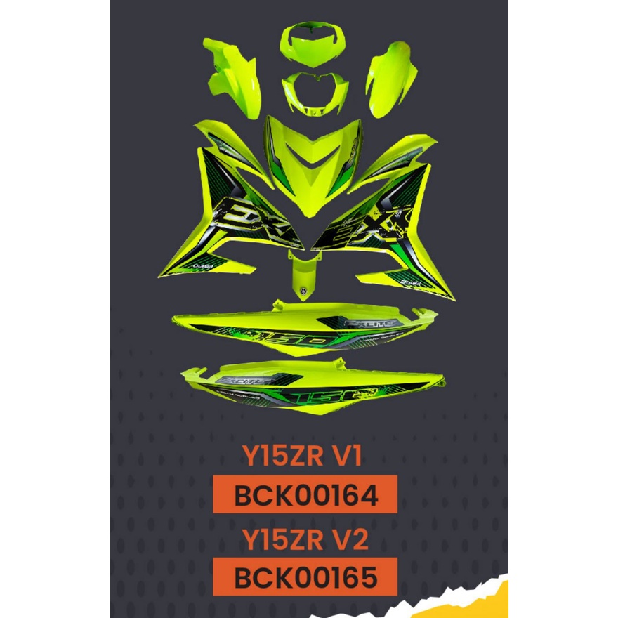 ( Y15 V1/ V2 ) ( EX Thai Green ) MAGIC BOY BODY COVER SET COVERSET colour : Yaris Green | Shopee ...