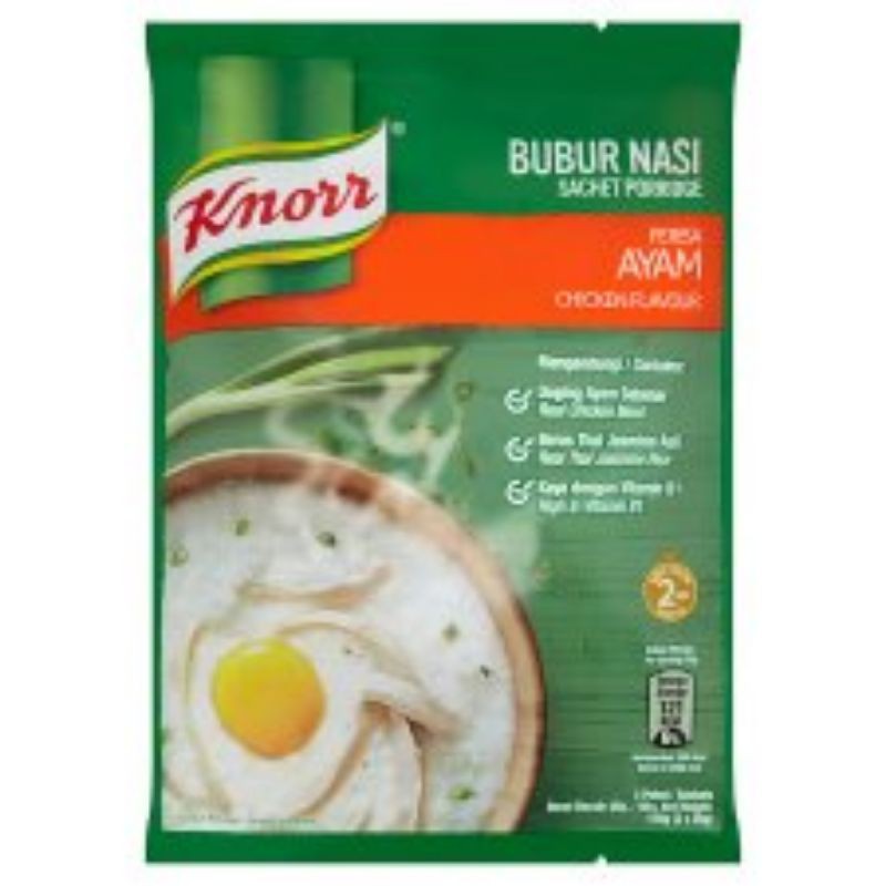 Knorr Chicken Flavour Sachet Porridge 3 Sachets x 35g (105g) | Shopee Malaysia