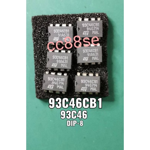 CAT93C46 93C46 DIP-8 EPROM INTERGRATED CIRCUIT IC | Shopee Malaysia