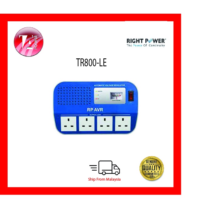 [LIMITED STOCK] Right Power Automatic Voltage Regulator (AVR) TR800-LE ...