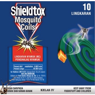 Shieldtox Mosquito Coils Lingkaran Penghalau Nyamuk 10 coils | Shopee ...