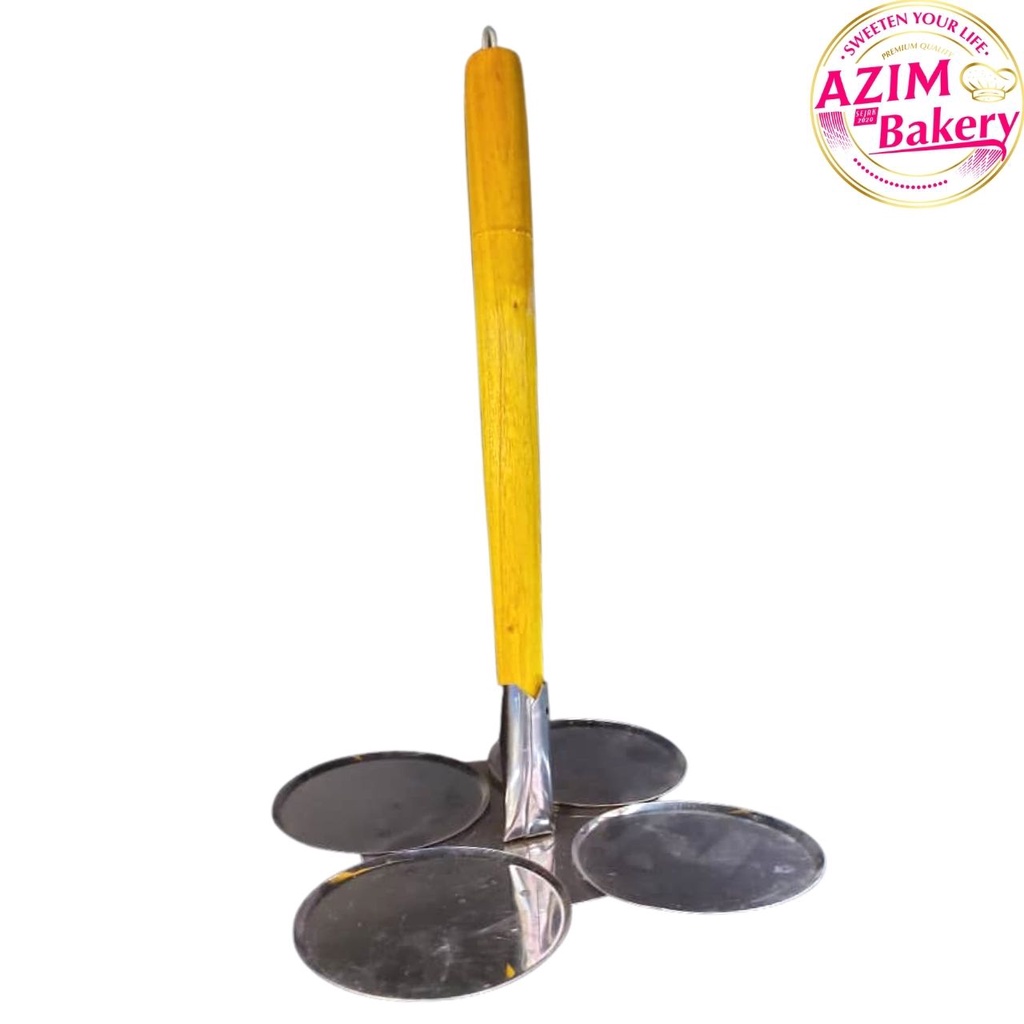 Acuan Rempeyek Kembar | Acuan Tempeyek 2, 3, 4 Head Acuan Kuih Rempeyek ...