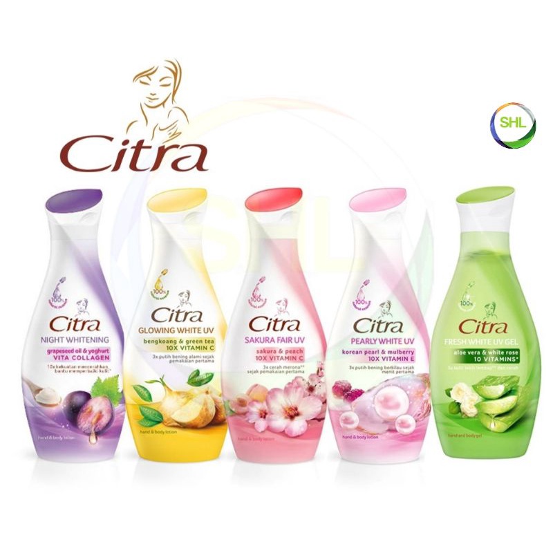 Losyen Citra 210ML Natural UV Hand Body Lotion Tangan Badan Kulit Cerah ...