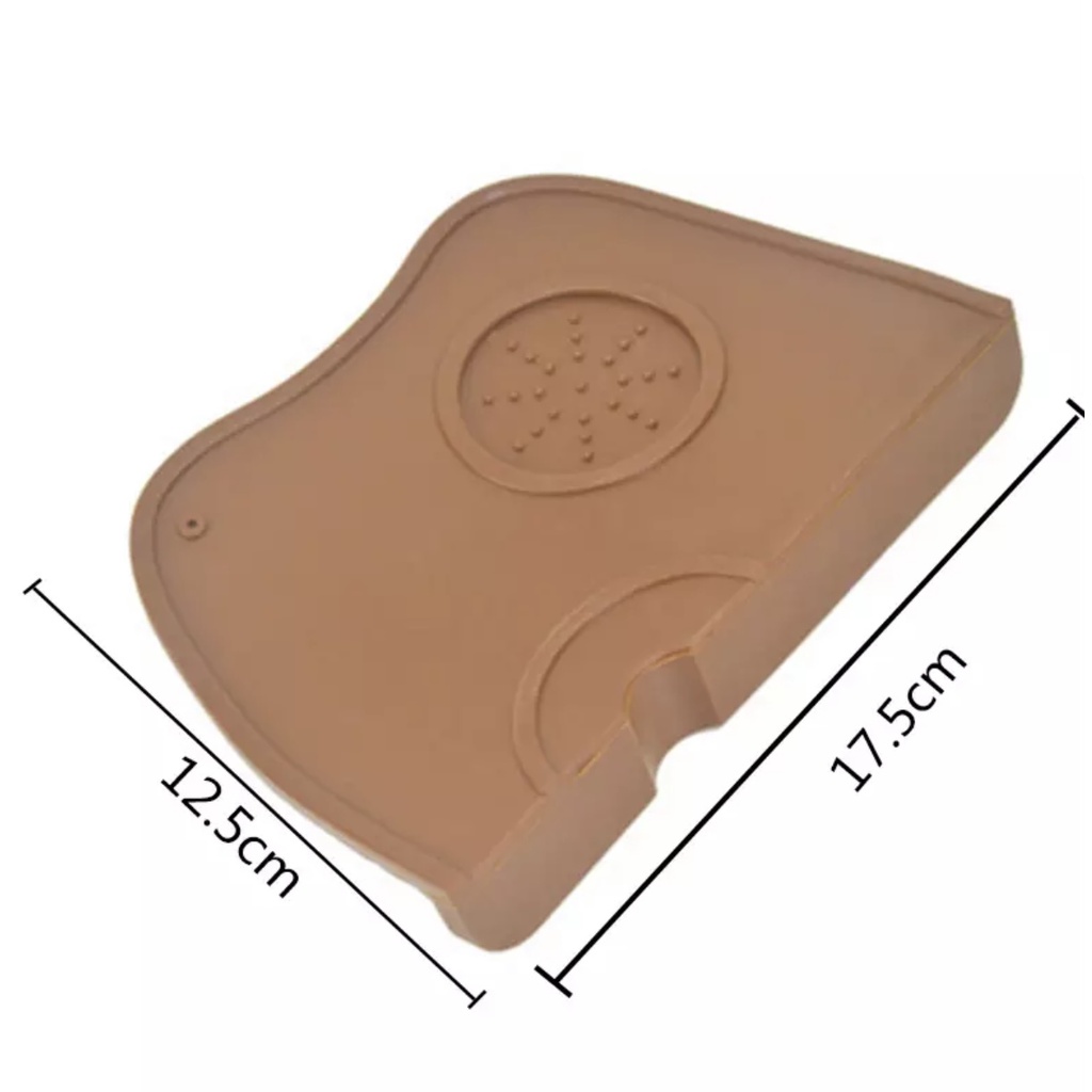 Espresso Coffee Tampers Mat Fluted Coffee Tampering Corner Mat Pad Anti ...