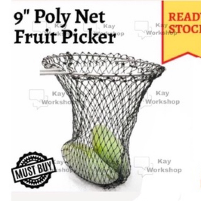 4segi Fruit Picker Poly Net / Pengait Buah 📣📣 stock | Shopee Malaysia