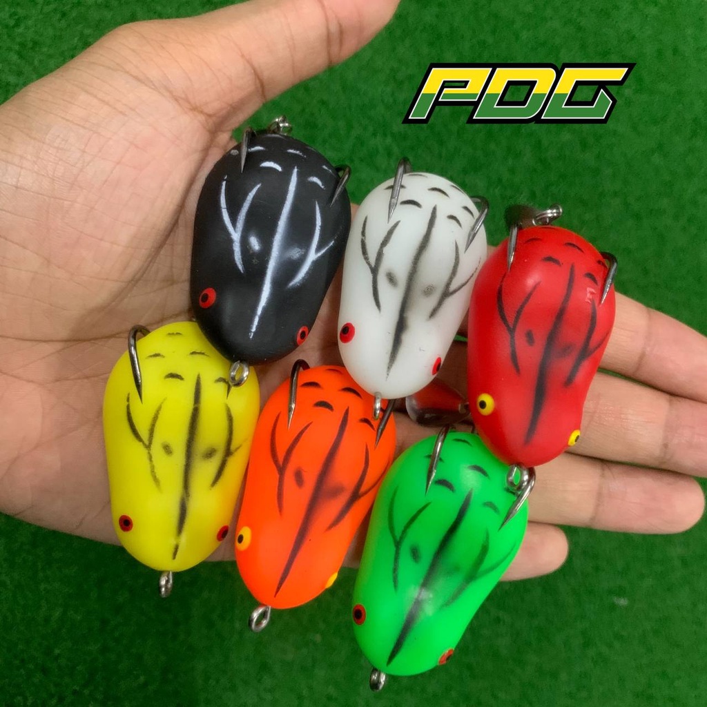 Soft Frog 9g 7g Killer Haruan Jump Frog Casting Haruan Lure Umpan Soft ...