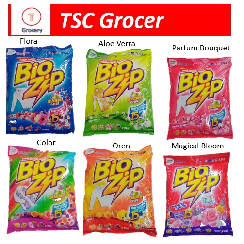 Sabun debu Biozip / Detergent 2.3kg | Shopee Malaysia