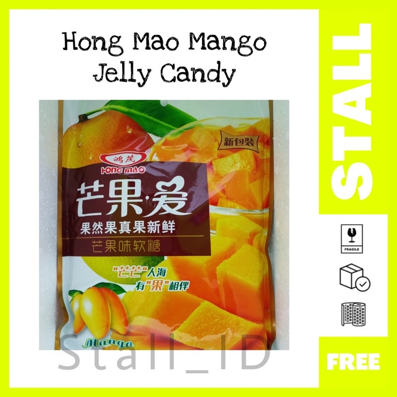 Hong Mao Manggo Jelly Candy/Hongmao Mango Jelly Candy 340gr | Shopee ...
