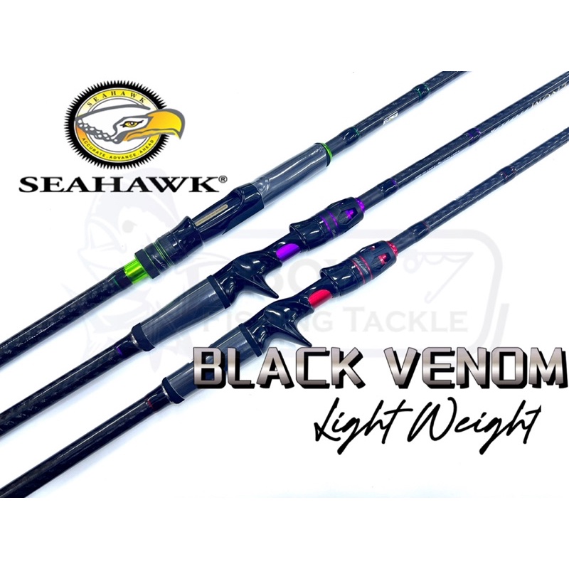 SEAHAWK BLACK VENOM ROD FISHING ROD | Shopee Malaysia