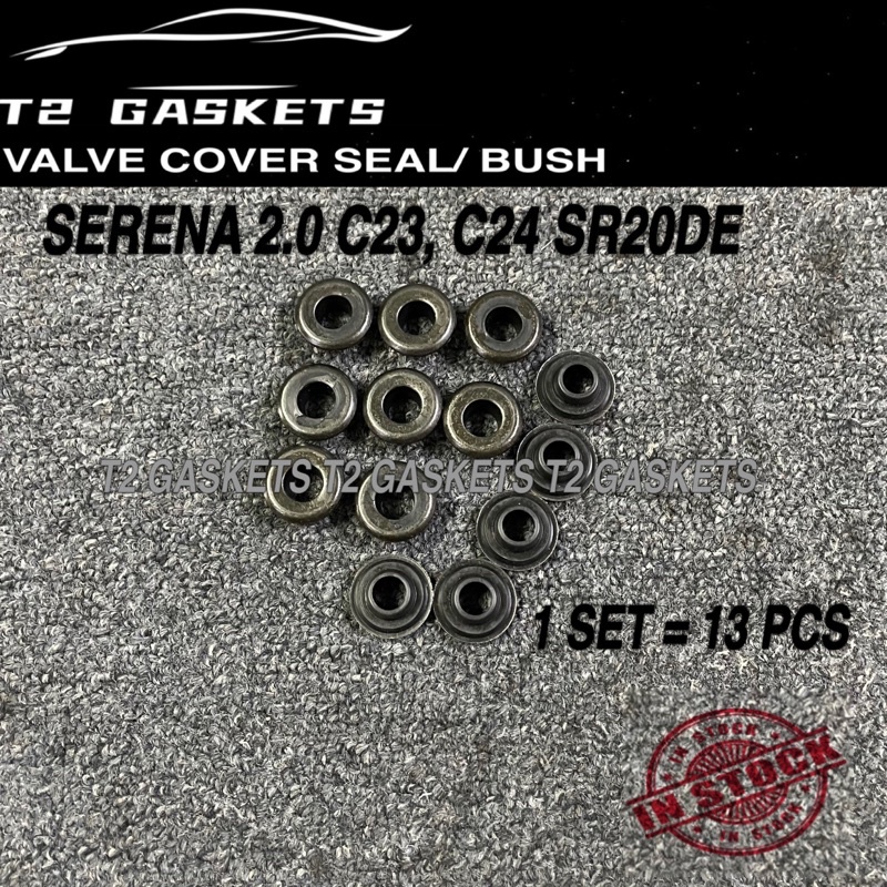 NISSAN SERENA C23, C24 2.0 SR20DE VALVE COVER SEAL (13PCS = 1SET ...