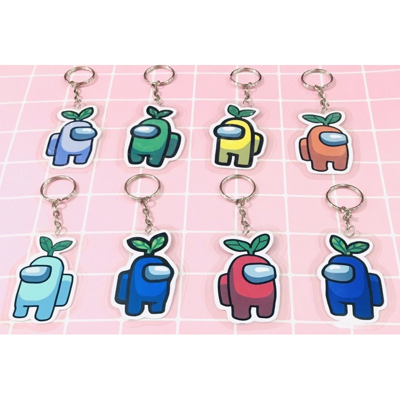 Among us keychains 1-5 different hooks in many models | Shopee Malaysia