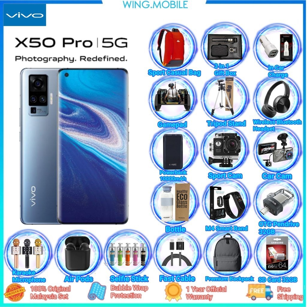 🌟VIVO X50 Pro⭐ [8GB+128GB/8GB+256GB] 5G | Shopee Malaysia
